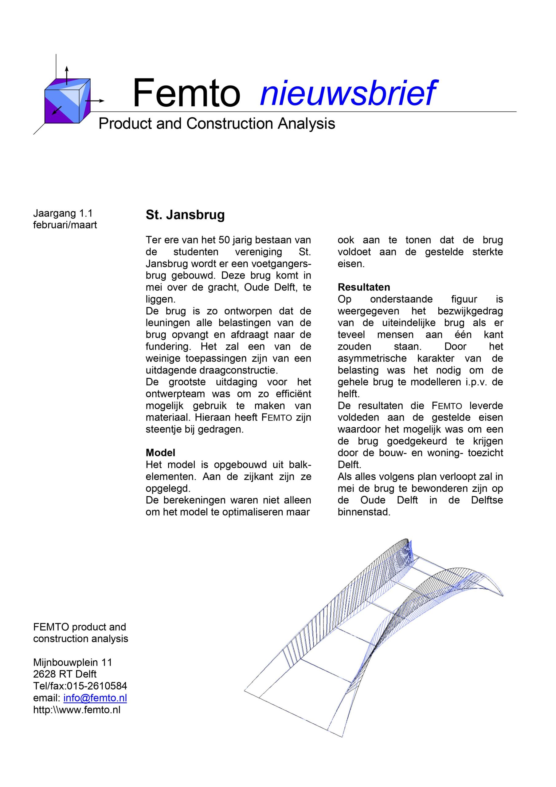 25 jaar Femto Engineering | eerste nieuwsbrief - Femto Engineering ...